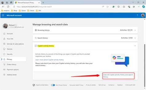 How To Clear Copilot Activity For Microsoft Account Geek Rewind