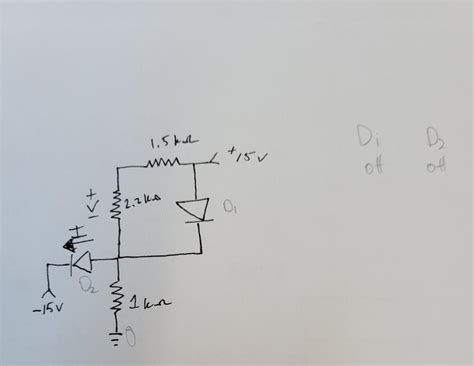 Solved What Are The Conditions Where This Ideal Diode Chegg Com