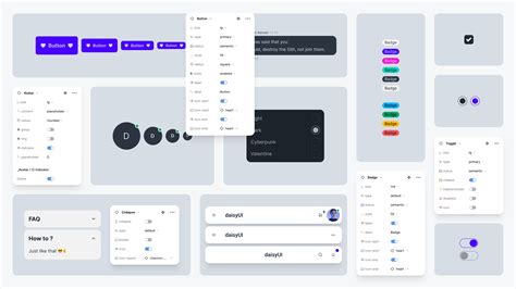 daisyui library 🌼 official preview figma