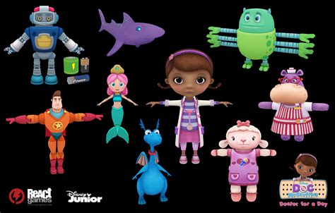 Doc Mcstuffins Characters