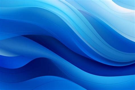 Premium Photo Gradient Blue Dynamic Lines Background
