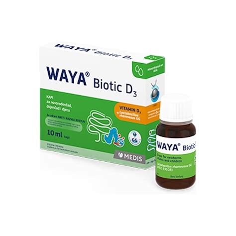 Waya Biotic D3 Kapi 10ml Ljekarne Plantak