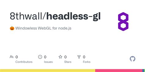 Github Thwall Headless Gl Windowless Webgl For Node Js