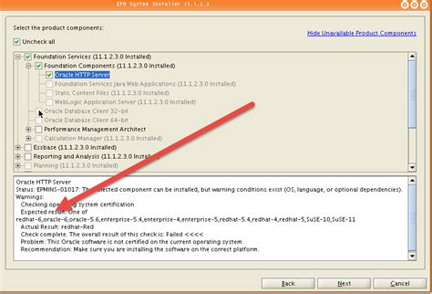 Hyperionized Hyperion Epm 11123 Installation Error On Redhat Linux 65