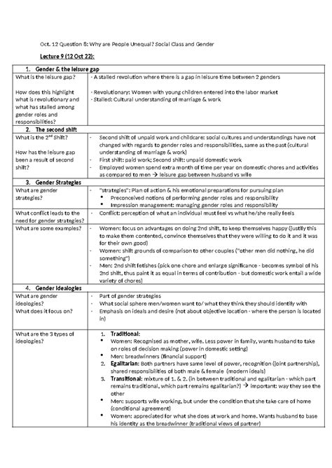 Lect 9 Review Analysis Lecture Notes For Lect 9 Of Hs1001 Oct 12