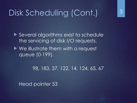 Operating System Disk Scheduling Pptx