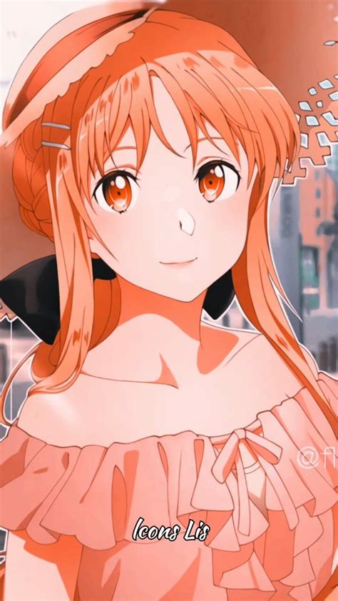 Asuna Yuuki Icons Asuna Anime Art