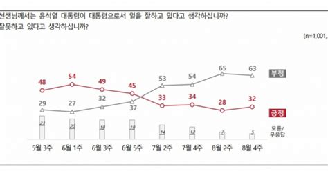 국민 10명 중 7명 尹 대통령 윤핵관과 거리둬야 Nbs