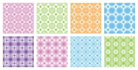 Colorful Intersecting Shapes Patterns 25751975 Vector Art At Vecteezy