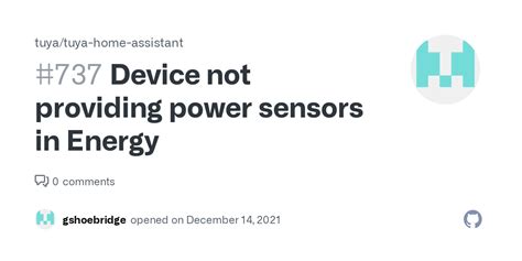 Device Not Providing Power Sensors In Energy · Issue 737 · Tuyatuya