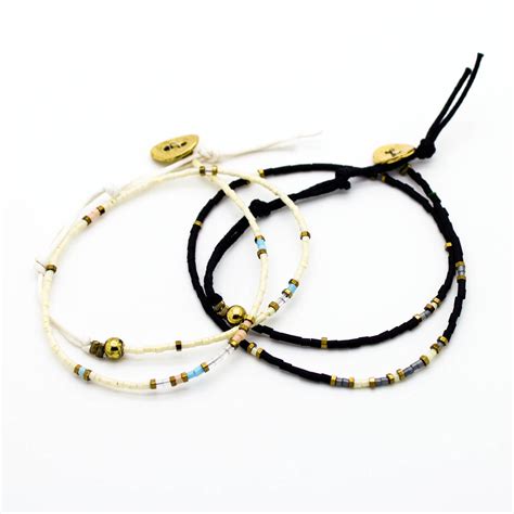 Beaded Wrap Bracelet 2 Colors Imsmistyle