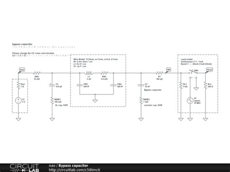 Bypass Capacitor CircuitLab