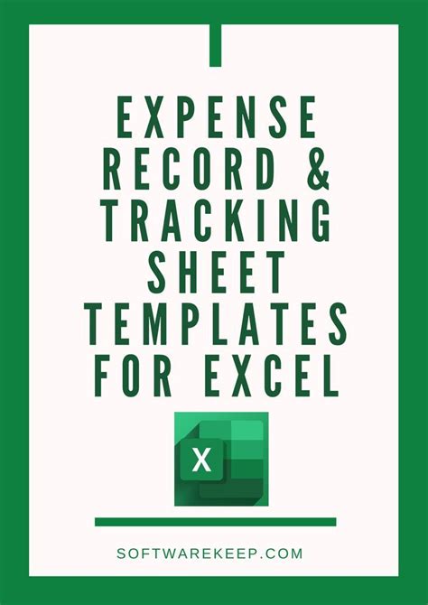 Expense Record And Tracking Sheet Templates For Excel