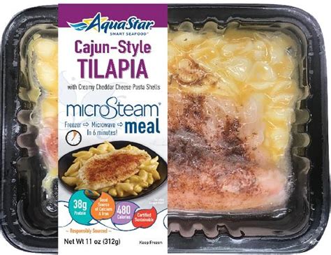 Aqua Star Smart Seafood Cajun Style Tilapia Microsteam Meal Products Lowes Foods To Go