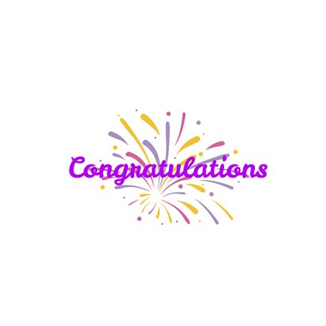 Free Whimsical Congratulations Text Template To Edit Online