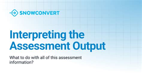 Interpreting The Assessment Output Snowpark Migration Accelerator