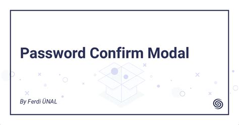 Password Confirm Modal Nova Packages