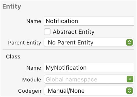 Ios Nsmanagedobject Subclass Name Collides With Swift Foundation Type