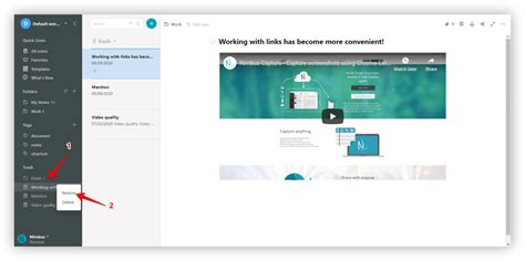 Restore Delete From Trash Fusebase Formerly Nimbus
