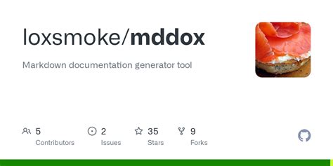 Github Loxsmokemddox Markdown Documentation Generator Tool