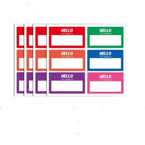 Free Printable Self Adhesive Name Tags Download Free Printable Self