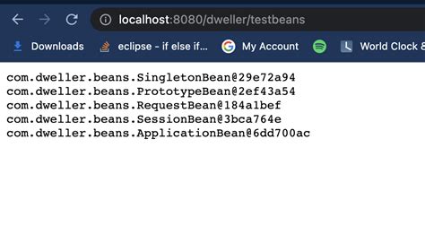 When To Use Request Session Application Scope In Spring Application Stack Overflow