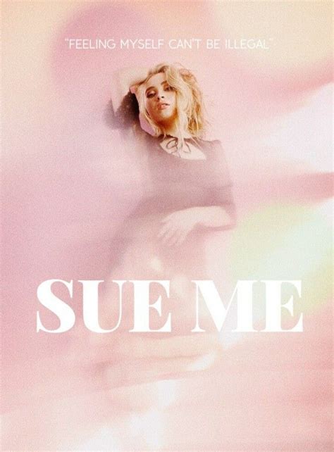 Sabrina Carpenter Poster Sue Me