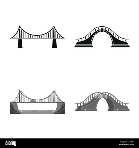 Isolated Object Of Connection And Design Symbol Collection Of Connection And Side Vector Icon