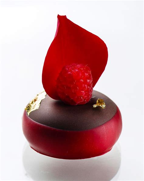 Plating Ideas Chocolate With Raspberry