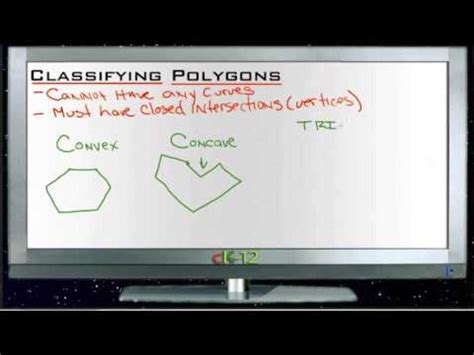 Classifying Polygons Lesson Instructional Video For 4th 8th Grade Lesson Planet