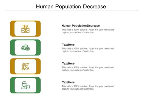 Human Population Decrease Ppt Powerpoint Presentation Slides Design Ideas Cpb Presentation