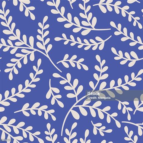 열대 잎이있는 매끄러운 패턴 벡터 식물 그림입니다 인쇄 벽지 직물여름 배경 0명에 대한 스톡 벡터 아트 및 기타 이미지 0명 가을 겨울 Istock