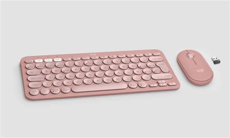 Logitech Presents Pebble Mouse And Keyboard That Combine Aesthetics And Practicality