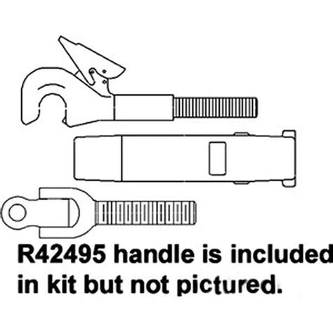 Center Link Assembly Fits John Deere John Deere Parts Tractor