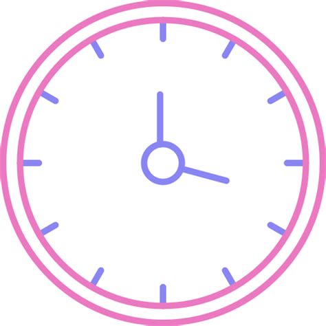 Clock Generic Color Outline Icon