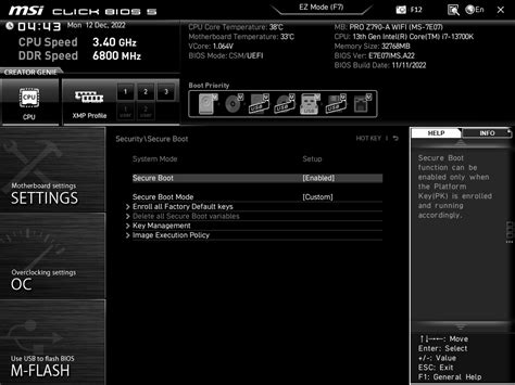 Msi Has Very Insecure Secure Boot Defaults · Issue 181 · Foxboron