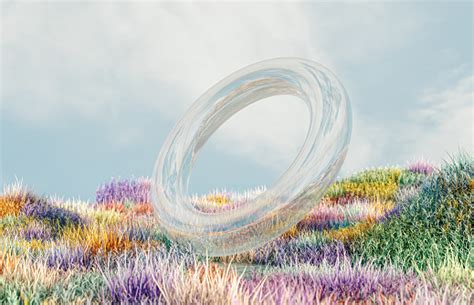 제품 전시를 위한 연단이 있는 추상적인 풍경 장면 3d 렌더링 3차원 형태에 대한 스톡 사진 및 기타 이미지 3차원 형태