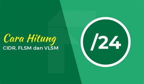 Perhitungan Cidr Dan Vlsm Folderku