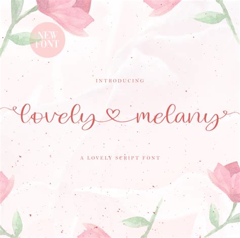 Lovely Melany Font