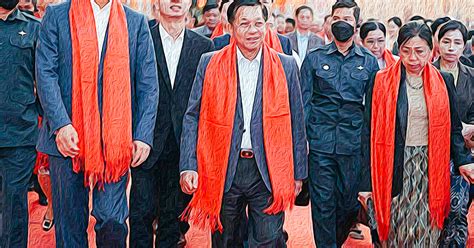 တရုတ်နှစ်သစ်ကူး အခမ်းအနားတက်တဲ့ စစ်ကောင်စီခေါင်းဆောင်၊ စစ်မီးတောက်လောင်နေဆဲ စစ်ကိုင်းတိုင်း