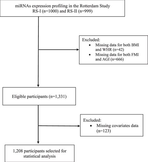 Flowchart Of The Study Participants RS Rotterdam Study BMI Body Mass Download Scientific