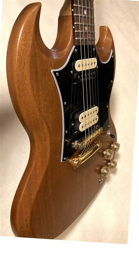 2019 Gibson Sg Tribute Natural Walnut Guitars Electric Solid Body