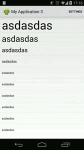 Android Item Getting Bigger When Sliding Listview Stack Overflow