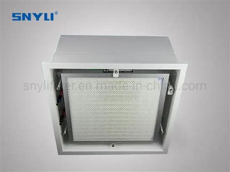 Replacable Ceiling Hepa Diffuser Ducted Ceiling Module For Cleanroom