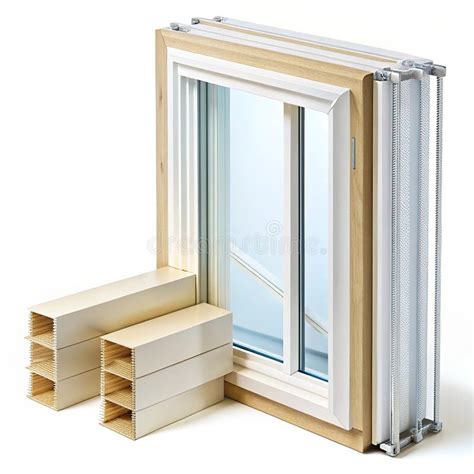 Plastic Window Insulation Kit For Better Energy Efficiency Stock Illustration Illustration Of