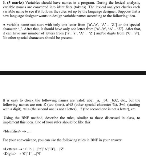 Solved 3 6 Marks Suppose That Variables I J X And Y Are Chegg Com