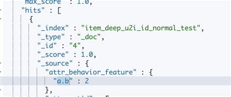 Key With Dot Notation In Rank Features Of Es V840 Elasticsearch