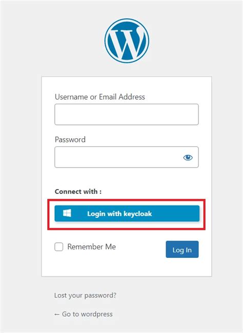 Keycloak Single Sign On Sso Into Wordpress Keycloak Oauth