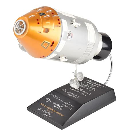 Apollo Astronauts Signed Command Module Model