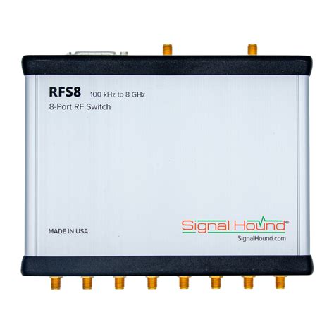 RFS8 100 KHz To 8 GHz 8 Port RF Switch SignalTronics